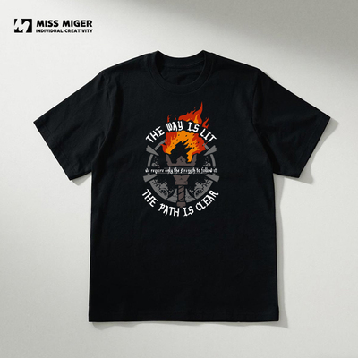 游戏周边Darkest Dungeon暗黑地牢短袖t恤男女夏纯棉衣服可来图T
