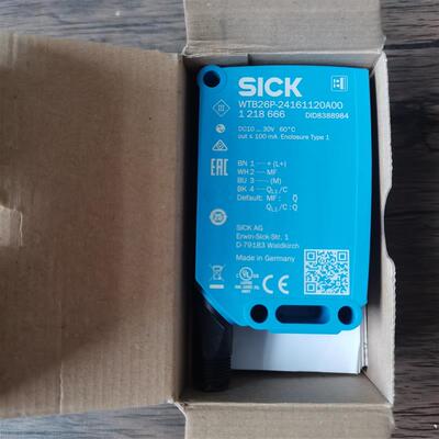 全新原装正品 SICK西克 WTB26P-24161120A00 传感器 1218666 询价
