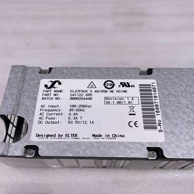 ELTEK/易达 FLATPACK S 48/650 HE HSINK 241122.685通信电源询价
