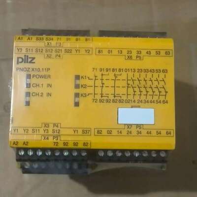 议价皮尔兹PNOZ X10.11P安全继电器，型号777750，