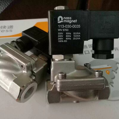 耐斯NASS电磁阀113-030-0035先导常闭电磁阀0543 00.1-00 BV5763