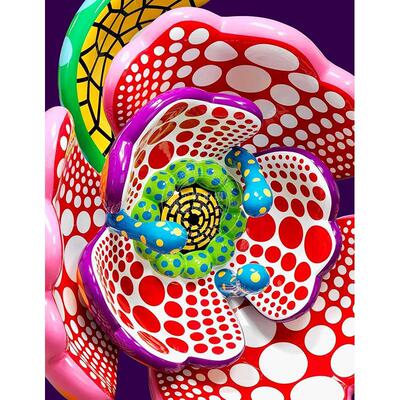 草间弥生：我每天都拥抱着花 英文原版 艺术画册 Yayoi Kusama: I Spend Each Day Embracing Flowers