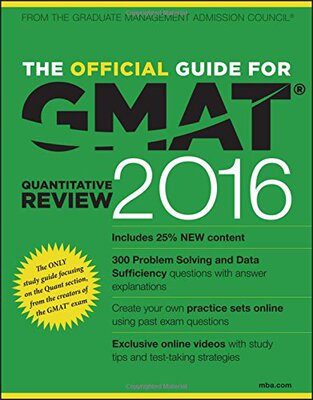 现货 英文原版The Official Guide for GMAT Quantitative Review2016
