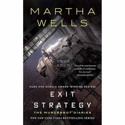 现货 撤离战略 玛莎威尔斯 杀手机器人日记系列4 英文原版 Exit Strategy: The Murderbot Diaries 科幻小说