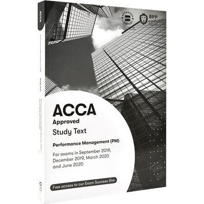 现货 ACCA考试 新版 绩效管理 教材 英文原版 Performance Management Study Text 对应F5 2019-2020 BPP出版 官方认证