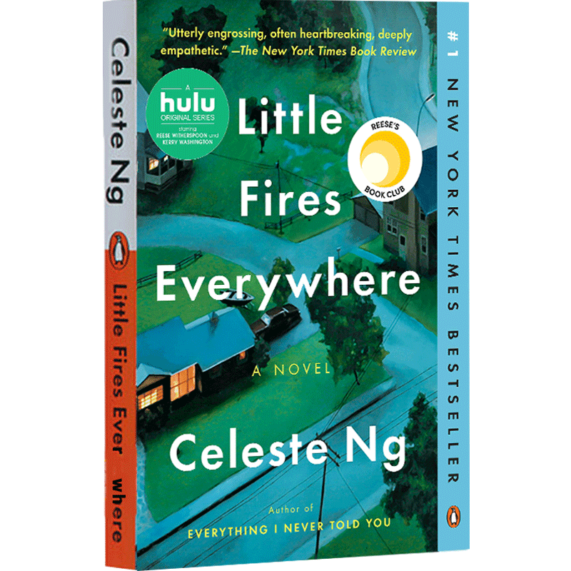 现货 英文原版小说 Little Fires Everywhere 遍地小火苗 小小小小的火 英文版 无声