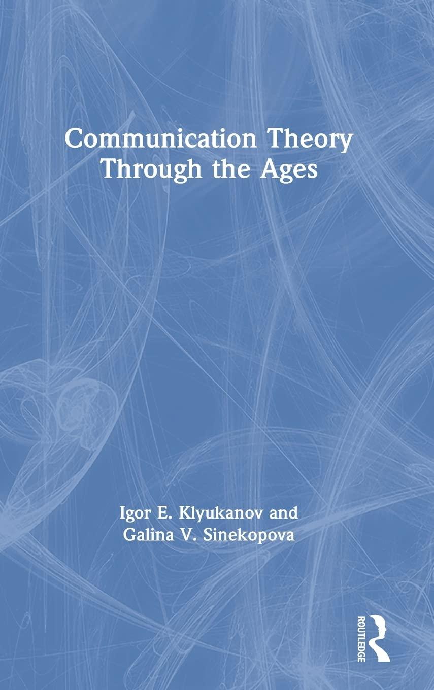 预售按需印刷 Communication Theory Through the Ages_虎窝淘