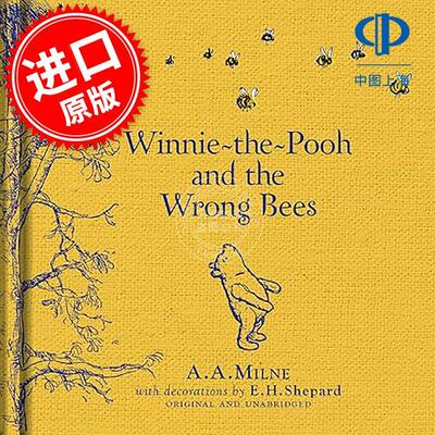 现货 小熊维尼和错误的蜜蜂 儿童绘本故事书 米尔恩 英文原版 Winnie-the-Pooh and the Wrong Bees 5-9岁