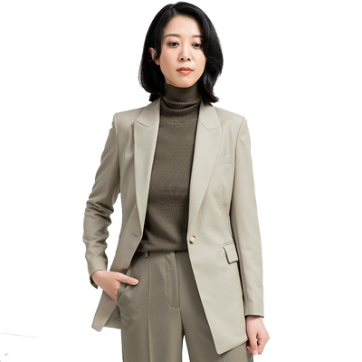 喀啦CARABLUE时尚通勤女西服上衣