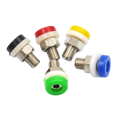 2mm香蕉插头铜电源接线柱测试