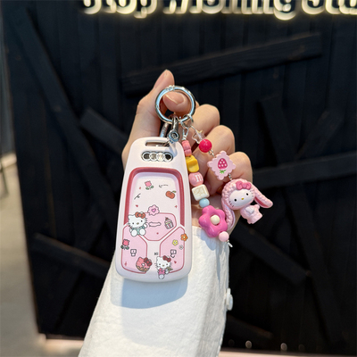 可爱kitty壳奥迪钥匙套