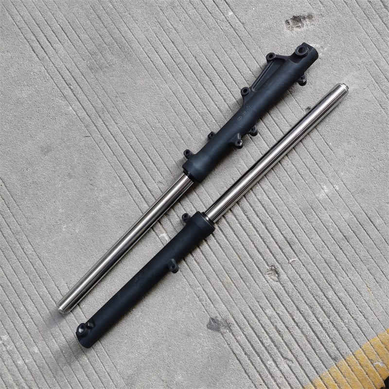 适用望江铃木摩托车配件WJ150G极峰前叉油封弹簧液压前避震减震器