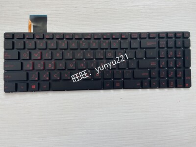 原装ASUS G552V G552 VW VX FZ50JX GL752VW GL552 繁体中文键盘