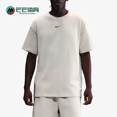 Nike/耐克正品2025男士套头休闲日常透气印花耐穿短袖IB5673-104