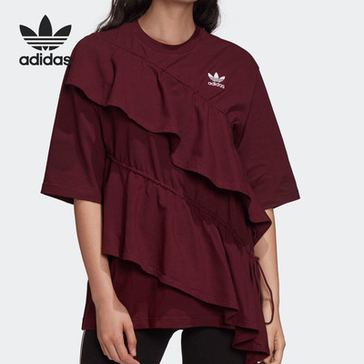 阿迪达斯adidas正品女子短袖t恤