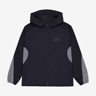 New Balance新百伦正品Sports Club男款连帽拉链夹克NAF33071-BK