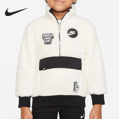 Nike/耐克正品休闲小童时尚潮流运动加绒夹克外套 DQ3610-110