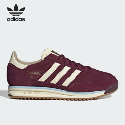 Adidas阿迪达斯正品SL72RS男女防滑系带日常出行运动休闲鞋KH9672