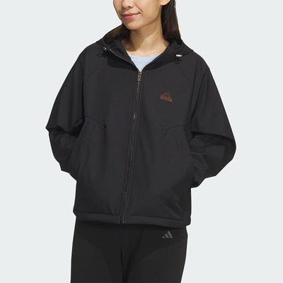 阿迪达斯女士拒水防泼运动外套