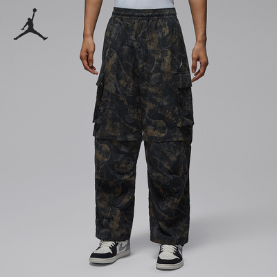 Nike/耐克正品JORDAN男士休闲松紧腰可拆卸运动长裤IF1882-010