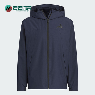 Adidas/阿迪达斯正品2025新款男女同款运动梭织宽松外套KA9310