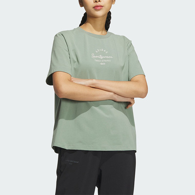 阿迪达斯女子运动休闲T恤