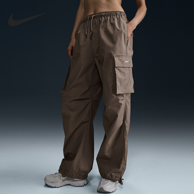 Nike/耐克正品2025春季款女士宽松运动经典工装长裤IB1059-214