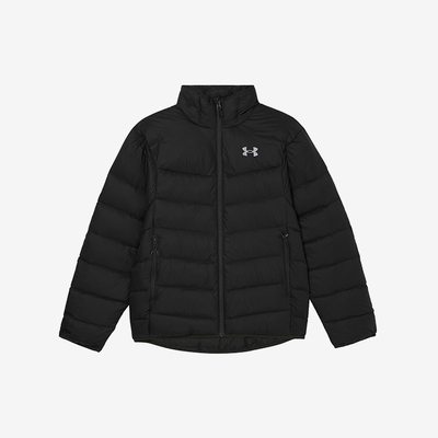 UA/安德玛正品新款男士立领保暖拉链立领休闲羽绒服6001975-001