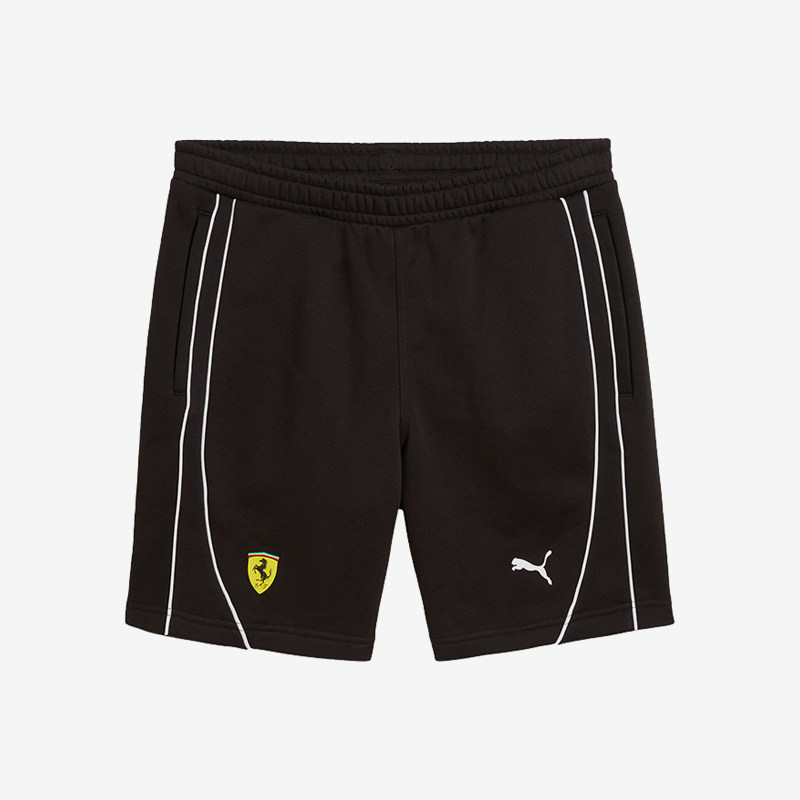 Puma/彪马正品FERRARI男士法拉利赛车透气训练加绒运动短裤
