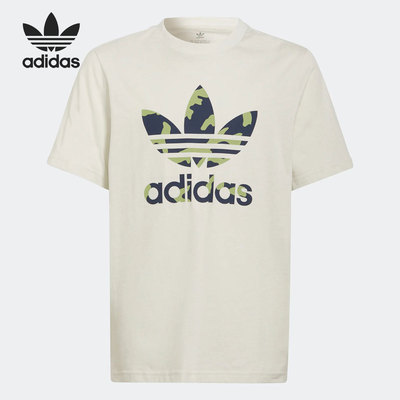 Adidas/阿迪达斯大童运动短袖