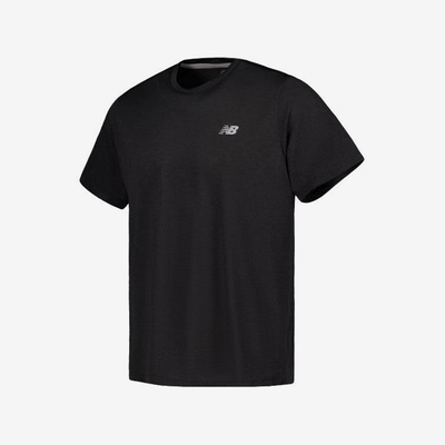 New Balance/NB正品夏季新款男子经典休闲运动短袖T恤MT41253-BK