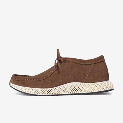 Adidas阿迪达斯正品KITH x clarks Wallabee男女同款休闲鞋HP3621