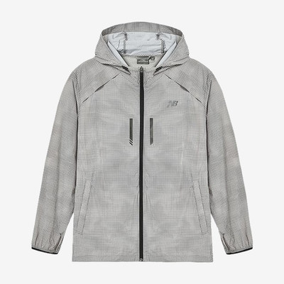 New Balance新百伦正品男跑步连帽防紫外线透气帽子NC5AD24471-GR
