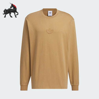 阿迪达斯男士运动复古T恤