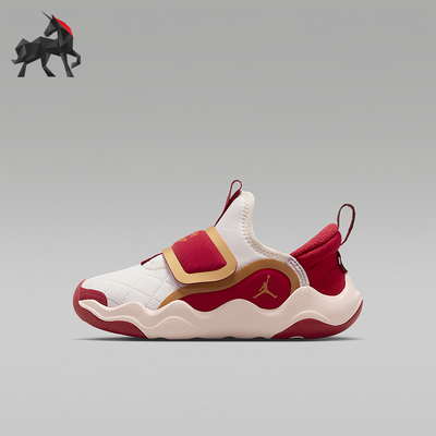 Nike/耐克正品JORDAN小童休闲魔术贴耐磨低帮运动鞋IQ1115-171