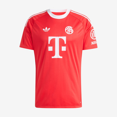 Adidas阿迪达斯正品拜仁慕尼黑比赛服短袖圆领吸湿排汗足球JN8517