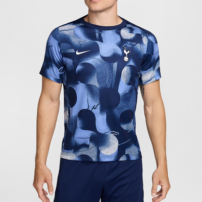 Nike/耐克正品2025秋季款男士套头足球训练透气短袖FN9664-425
