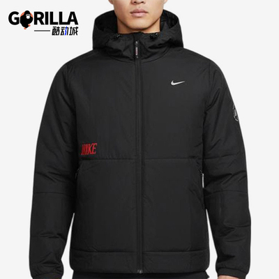 Nike/耐克正品2026春季款男士日常连帽保暖耐穿棉服IQ3715-010