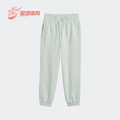 Adidas/阿迪达斯正品三叶草男女同款针织简约透气长裤HS4842