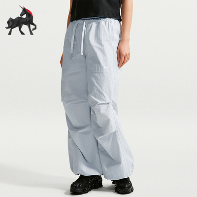 Nike/耐克正品Sportswear女士休闲简约运动结构感长裤IR1639-043
