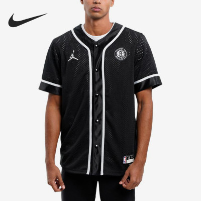 Nike耐克正品JordanDri-FIT男透气V领宽松短袖衬衫DN9827-010