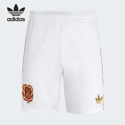 Adidas/阿迪达斯正品三叶草男士足球透气训练运动短裤KA7437