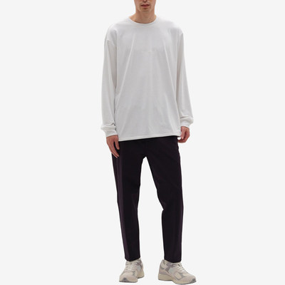 New Balance新百伦正品男落肩圆领宽松长袖T恤AMT45010-WT