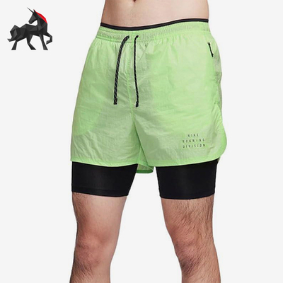 Nike/耐克正品2025男士运动梭织透气跑步二合一短裤FB8545-337