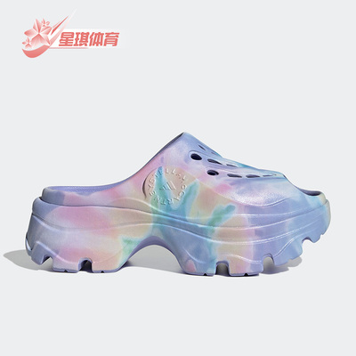 女休闲厚底运动凉鞋阿迪达斯正品