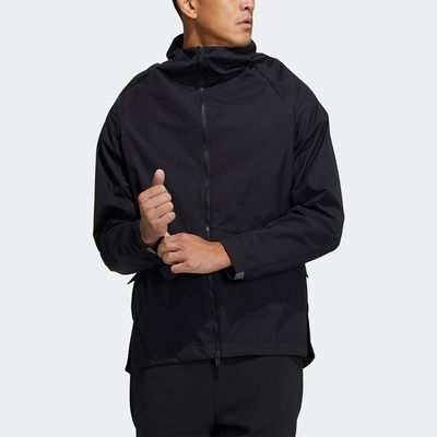 阿迪达斯男子运动连帽夹克外套