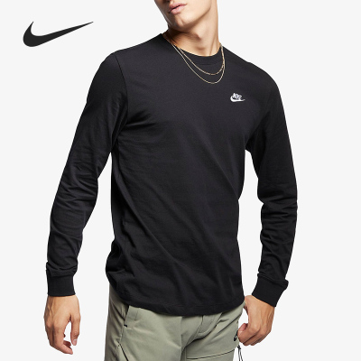 Nike/耐克官方正品当季新款男子运动圆领长袖T恤AR5194-010