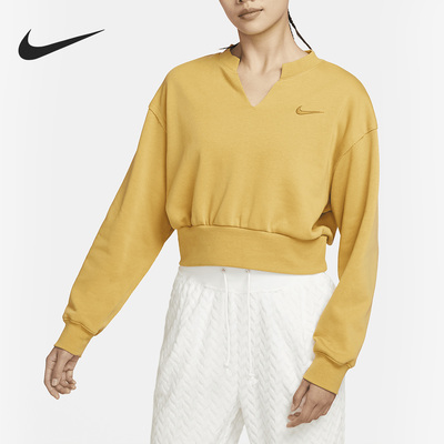 Nike/耐克正品春季女子OVERSIZE风法式毛圈卫衣DV7843-725