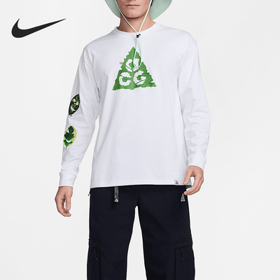 Nike/耐克官方正品ACG男士户外运动休闲圆领长袖T恤HJ0803-121