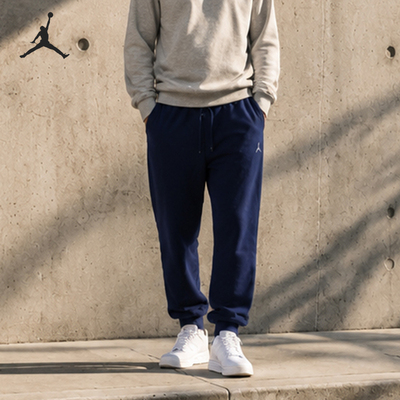 Nike/耐克正品JORDAN男士束脚潮流休闲针织运动裤CV8347-419